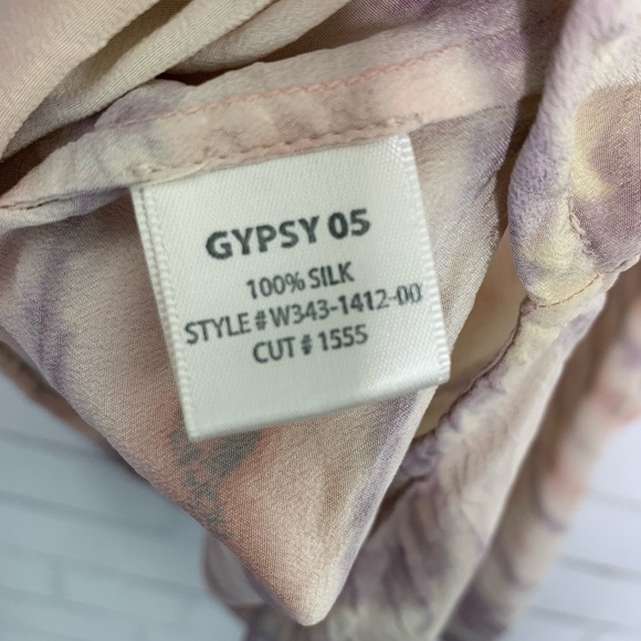 Gypsy 05 | Tops | Gypsy 5 Silk Watercolor Tie Dye Lakota Tank | Poshmark